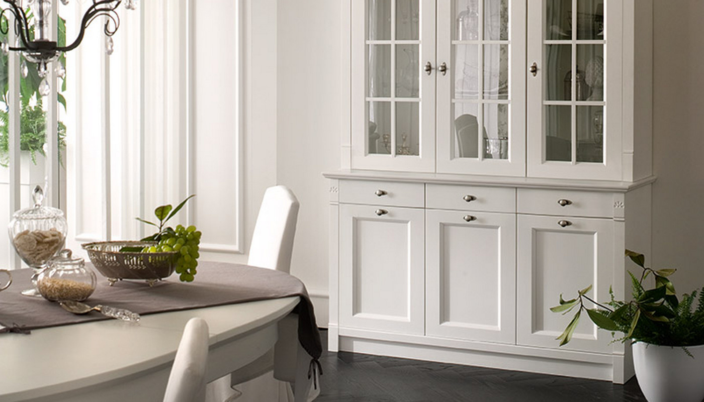 Soggiorno Shabby e Country chic - Arredamento su misura.